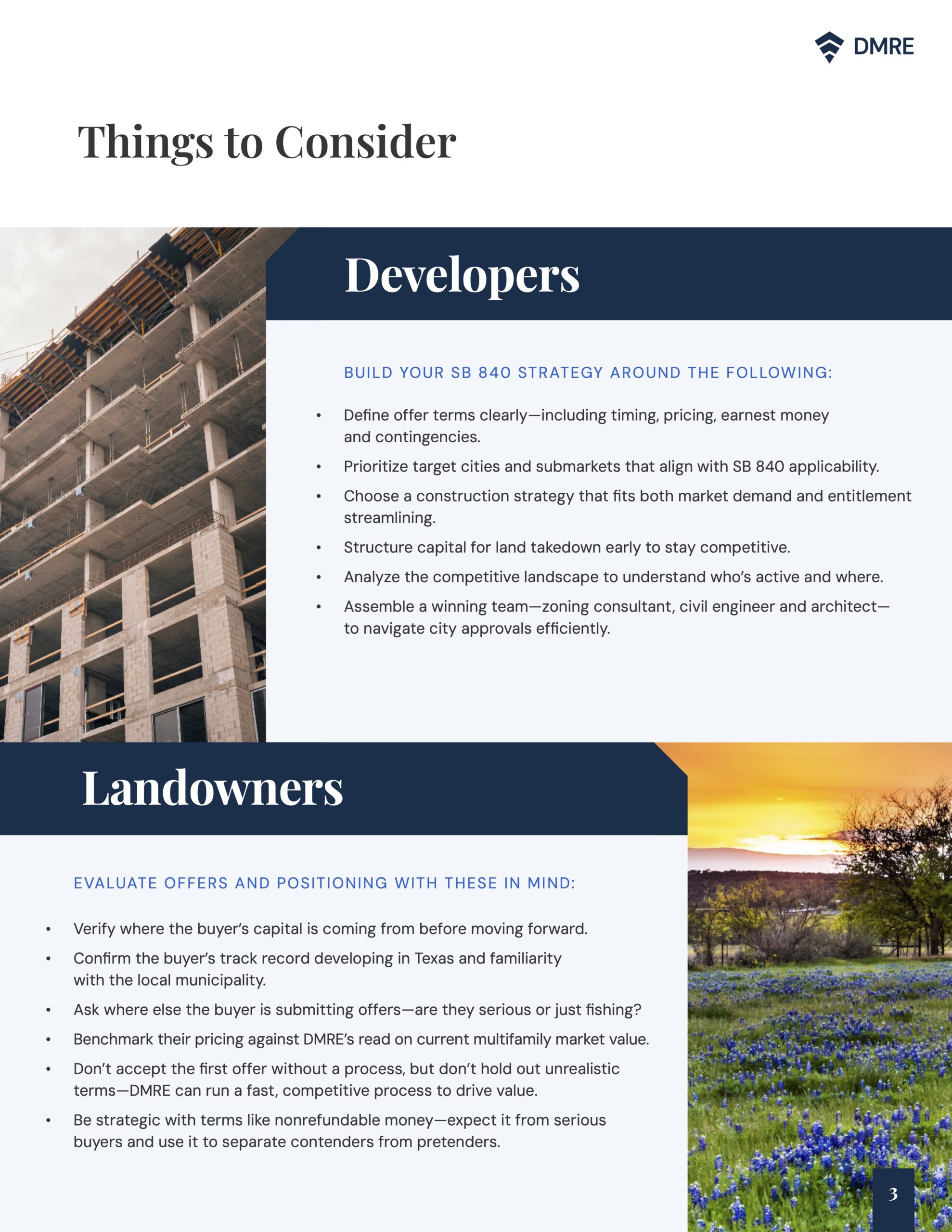 Texas Senate Bill 840 White Paper | DMRE